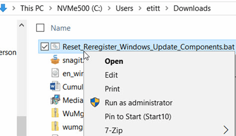 How can you perform a full Windows Update reset? | TechTarget