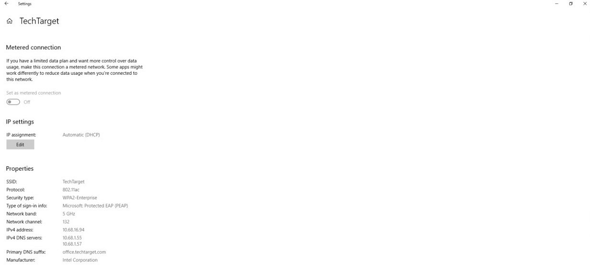 How to find Wi-Fi settings in Windows 10 | TechTarget