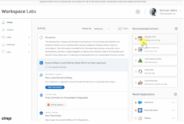 Micro apps, AI to power new version of Citrix Workspace | TechTarget