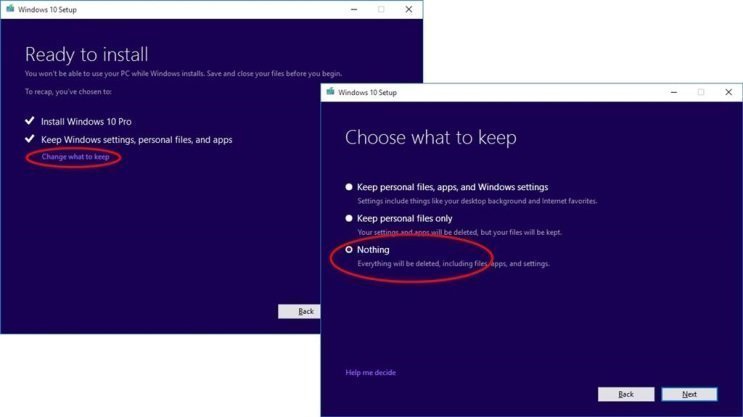 Pros and cons of a Windows 10 clean install vs. upgrade | TechTarget