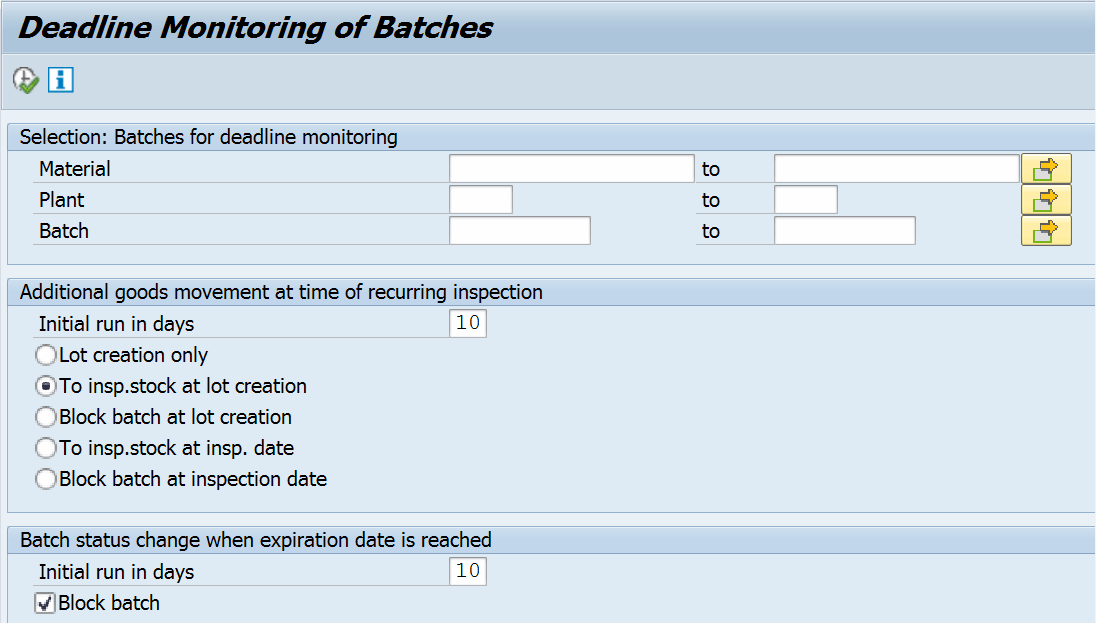 How is the recurring inspection process in SAP QM activated? | TechTarget