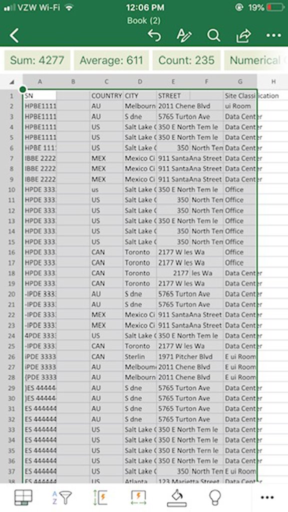 How does Excel's Insert Data From Picture feature work on mobile ...
