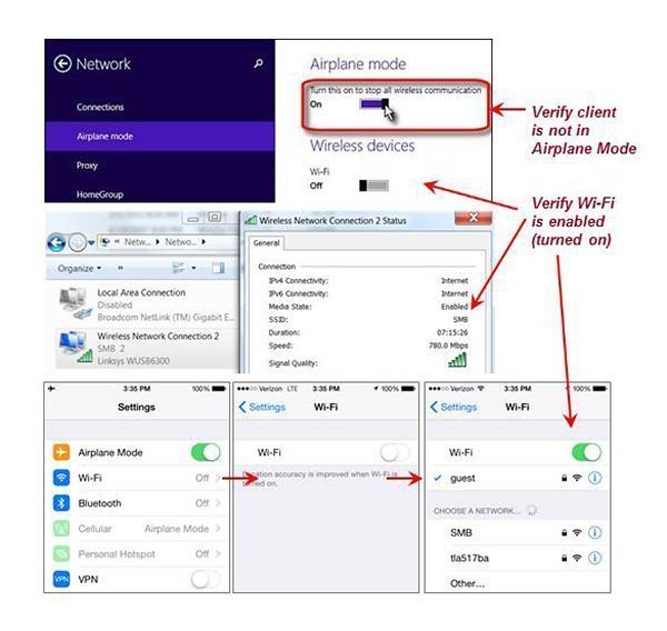 Troubleshoot wireless network connection problems in 10 steps | TechTarget