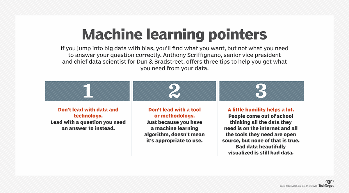 Big data throws bias in machine learning data sets | TechTarget