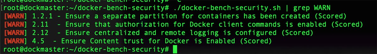 Get started with Docker Bench for Security | TechTarget