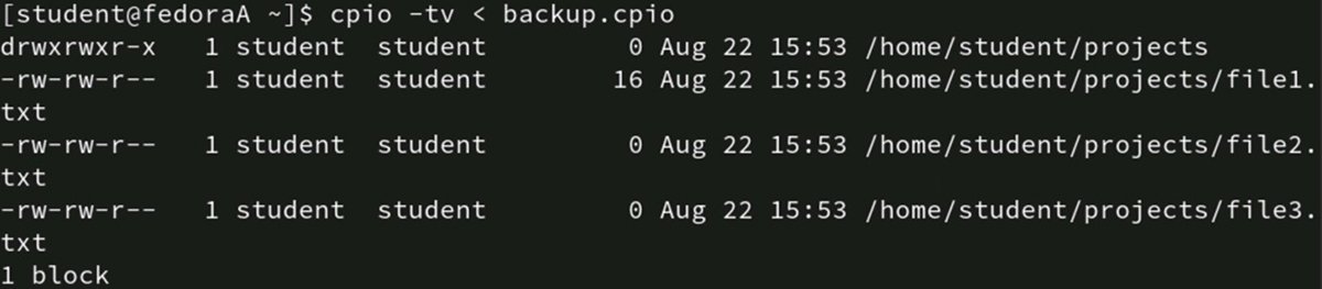 Tutorial: Use Linux cpio to back up and restore files | TechTarget