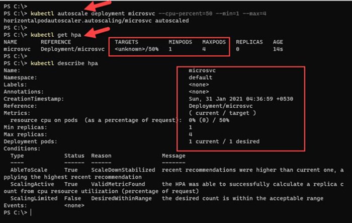 How to auto scale Kubernetes pods for microservices | TechTarget