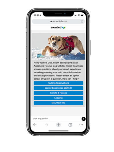AI virtual assistant grooms skier experience at Snowbird | TechTarget