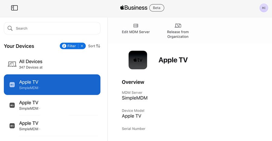 How to add an Apple TV to Apple Business Manager | TechTarget