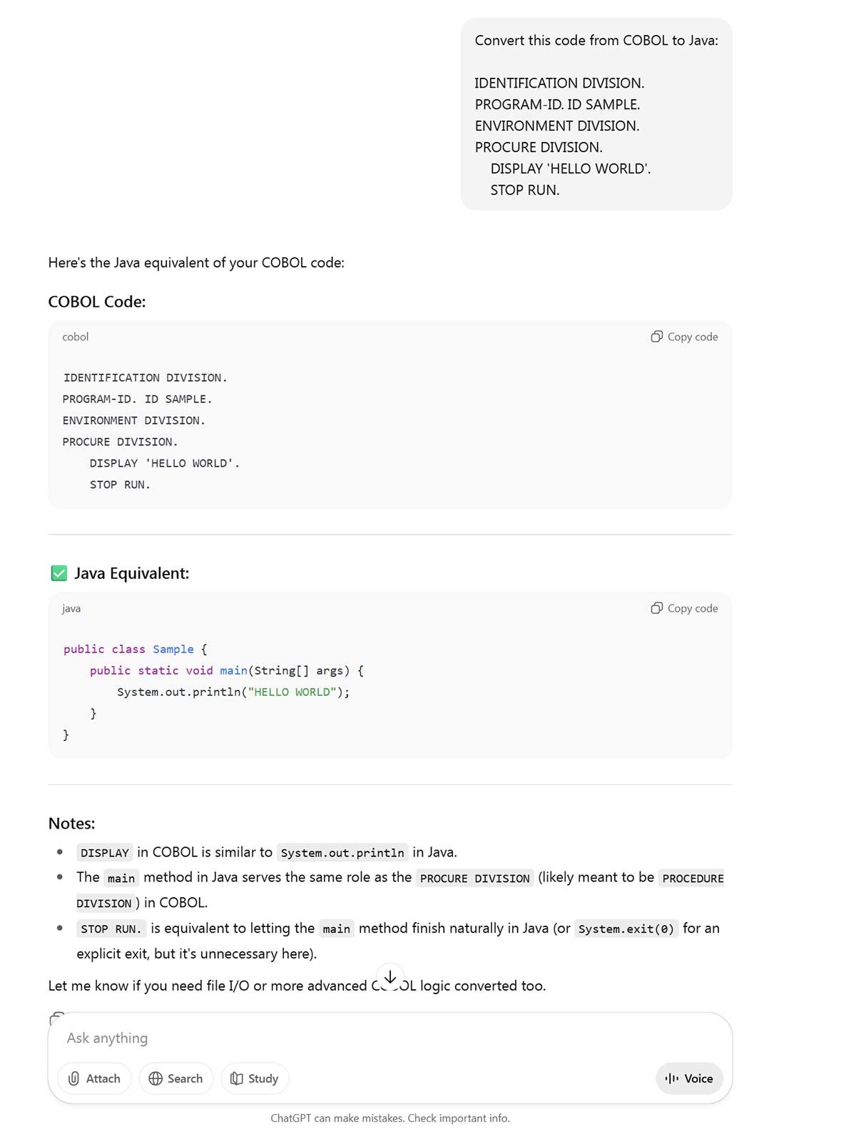 How to use ChatGPT in mainframe modernization | TechTarget