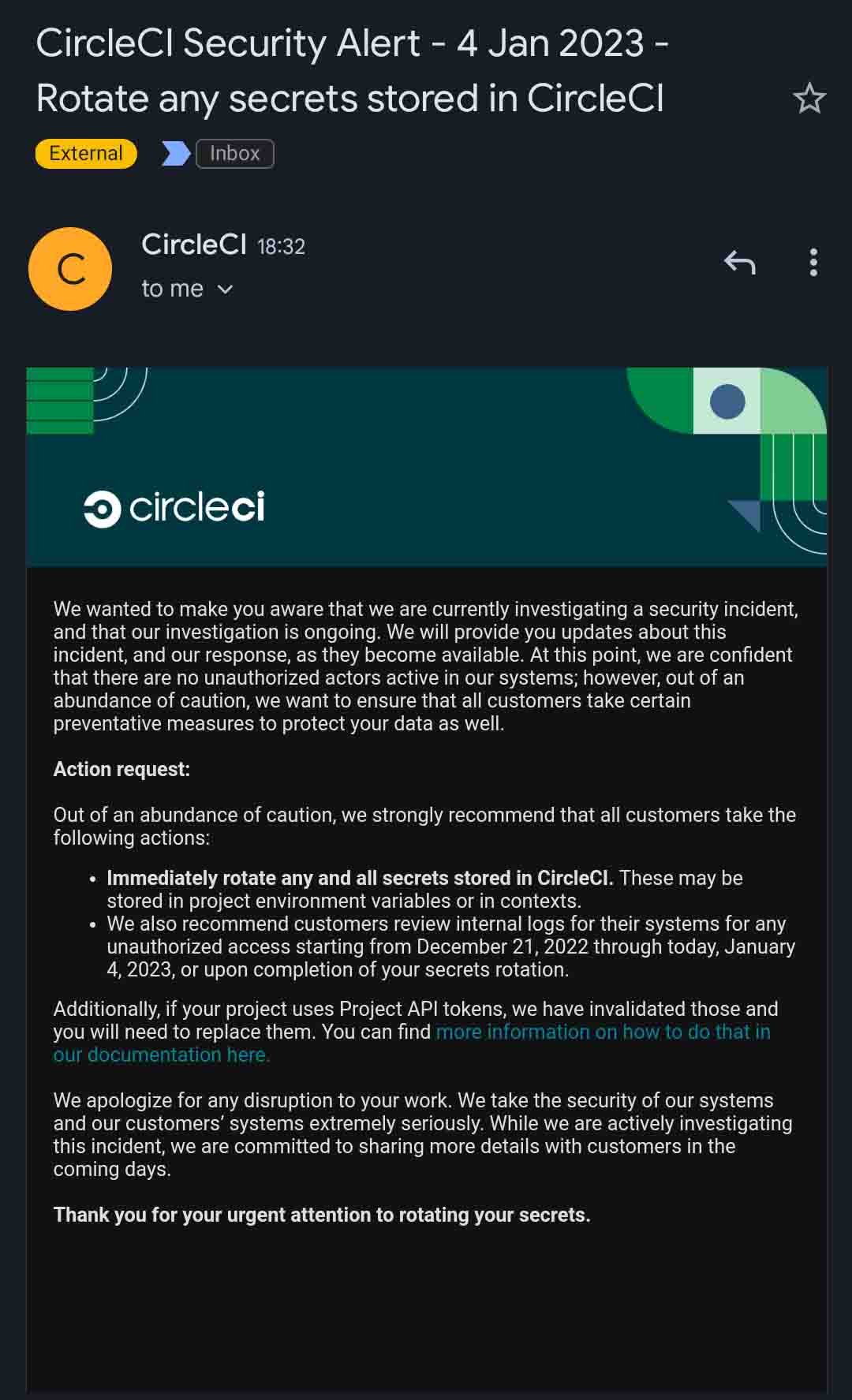 CircleCI incident adds to SecOps toil | TechTarget