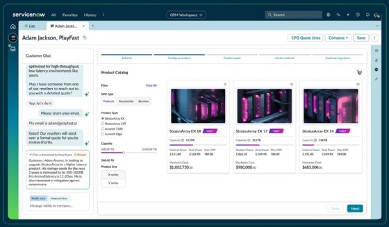 ServiceNow rolls into Salesforce territory with CRM agentic AI | TechTarget