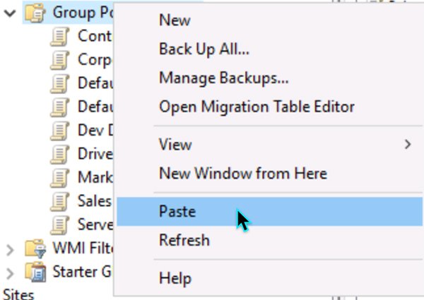 How to create Group Policy backups in Windows Server | TechTarget
