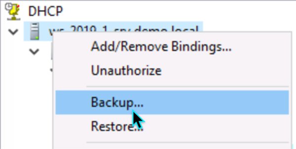 How to back up a Windows DHCP server | TechTarget