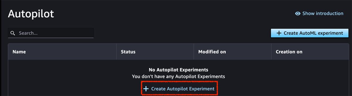 Get started with this quick Amazon SageMaker Autopilot tutorial ...
