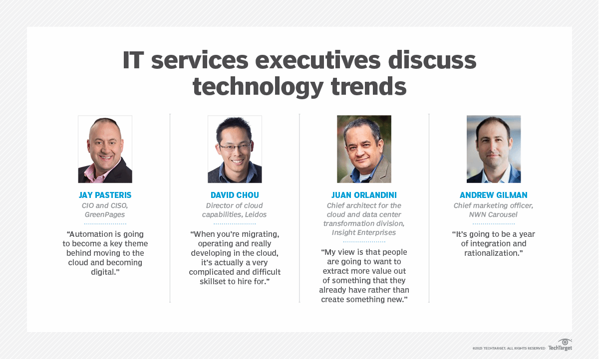 Service providers explore 2023 technology trends | TechTarget