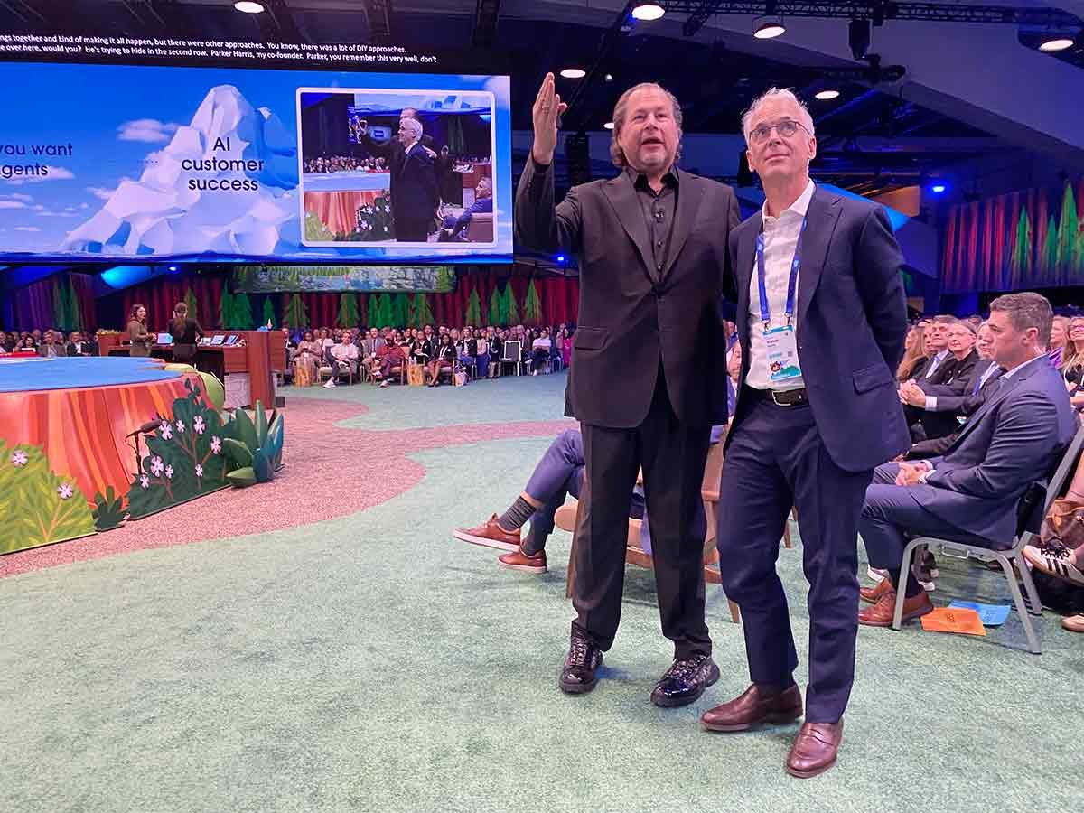 Salesforce Agentforce, Microsoft Copilot AI battle heats up | TechTarget