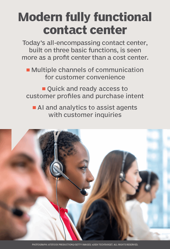 8 benefits of a modern contact center | TechTarget