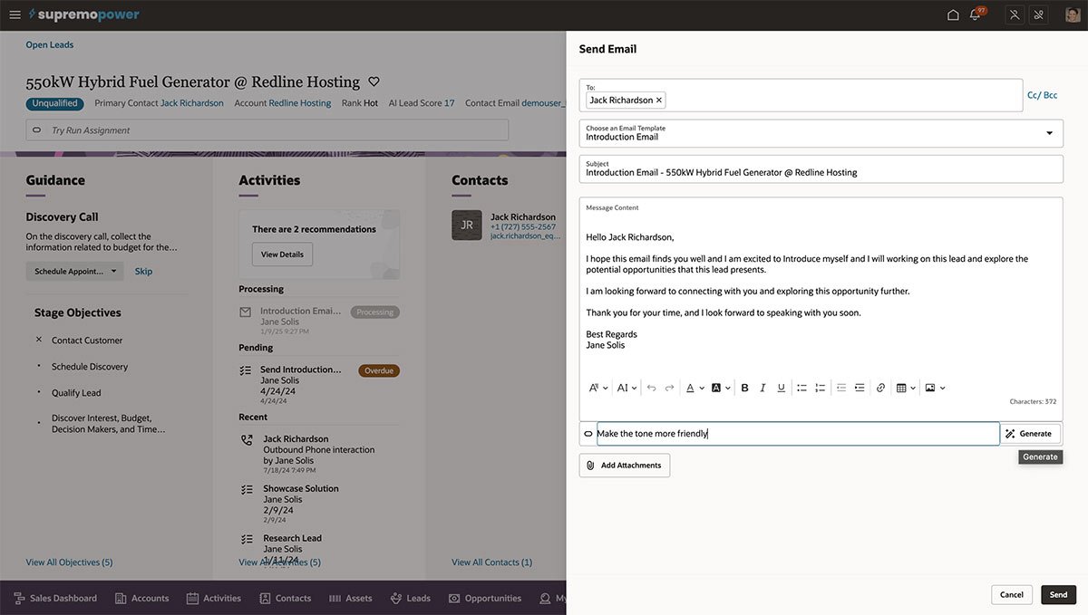 Oracle Cloud Sales users get GenAI agents at no extra cost | TechTarget