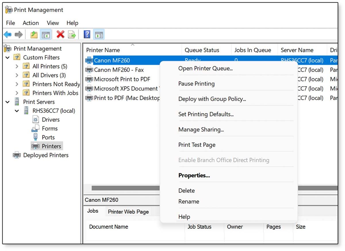 How Windows 11 Print Management can fix printer issues | TechTarget