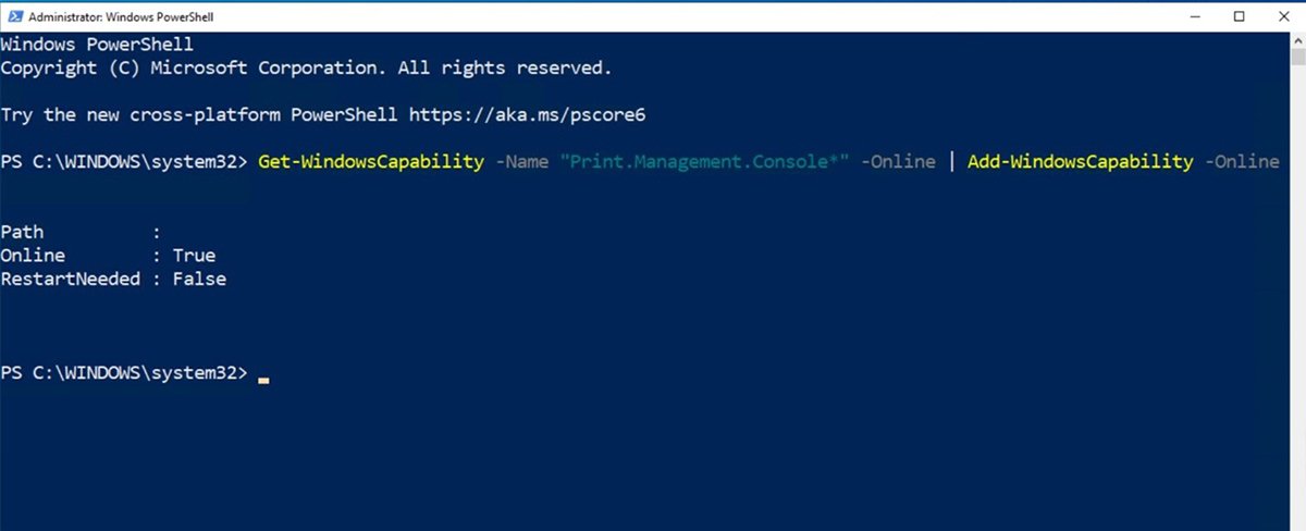 What to do when Windows 10 Print Management is missing | TechTarget