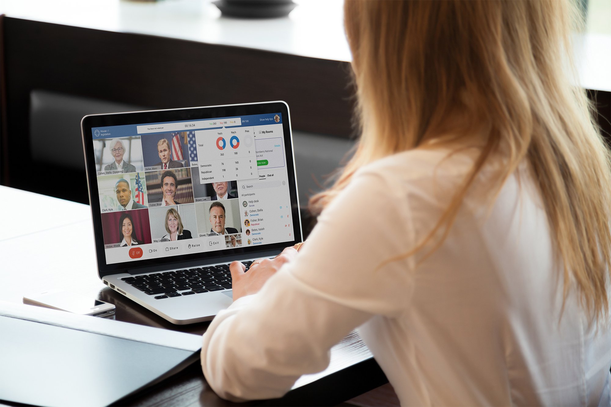 Webex Legislate dashboard lets politicians vote, confer | TechTarget