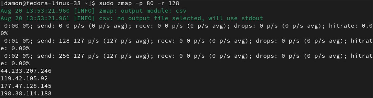 How to use the ZMap network scanner | TechTarget