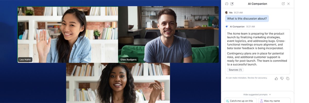 Zoom advances AI Companion with agentic AI | TechTarget